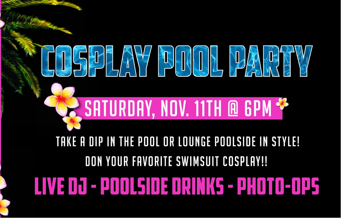 Really Rad- Cosplay Pool Party - The Island Resort